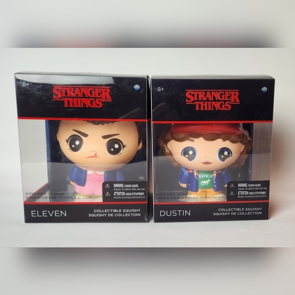 Toys | Stranger Things Squishy Toy Set Eleven And Dustin | Poshmark
